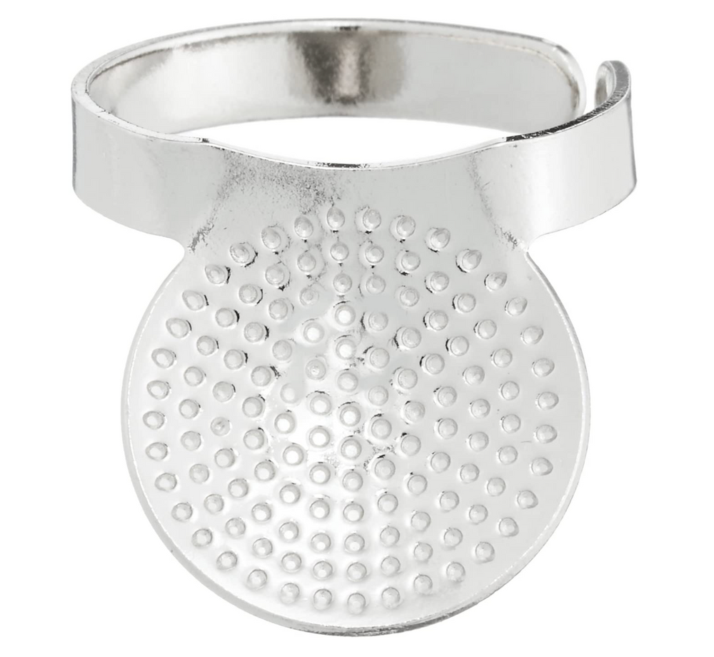 How to use a sashiko thimble