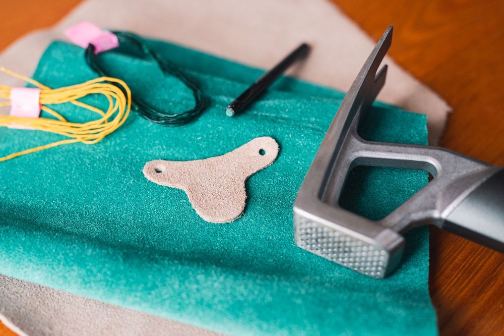 How to make a palm thimble