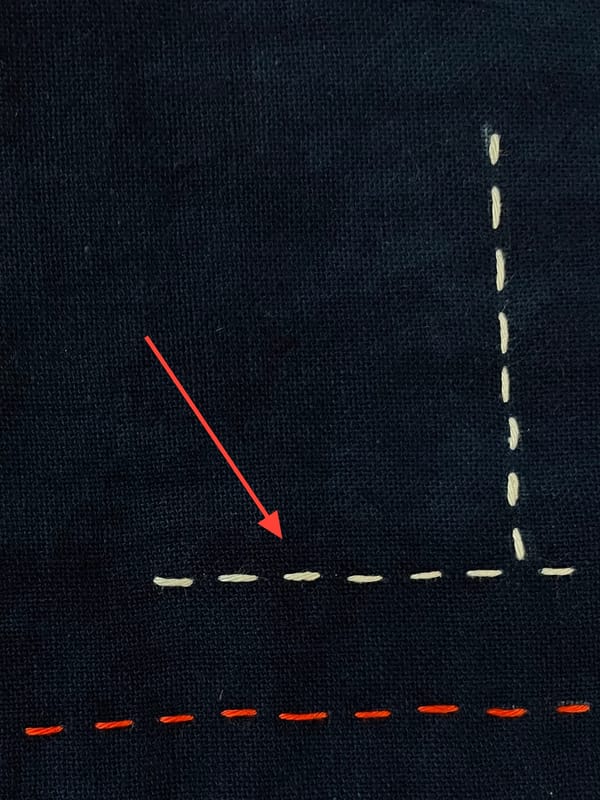 How to start Sashiko for Beginners