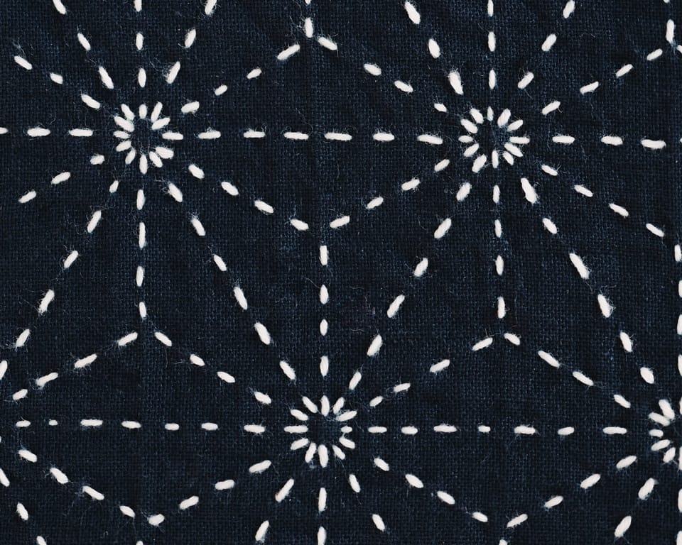 Asanoha Sashiko Pattern